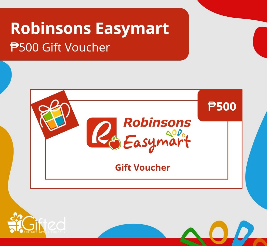Robinsons Easymart PHP 500 Gift Voucher | Lazada PH