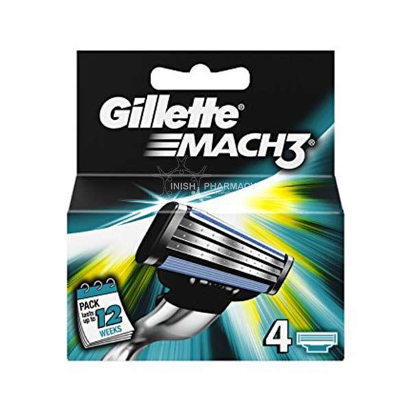GILLETTE Mach 3 Refills 4's | Lazada PH