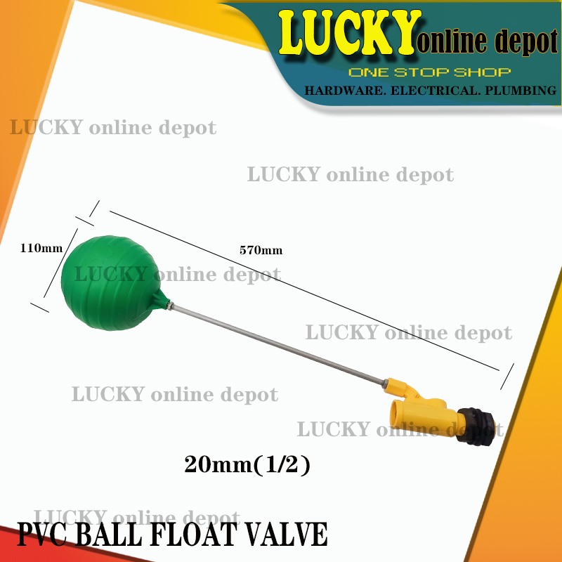 WATER TANK LEVEL CONTROL PVC FLOATING BALL VALVE | Lazada PH