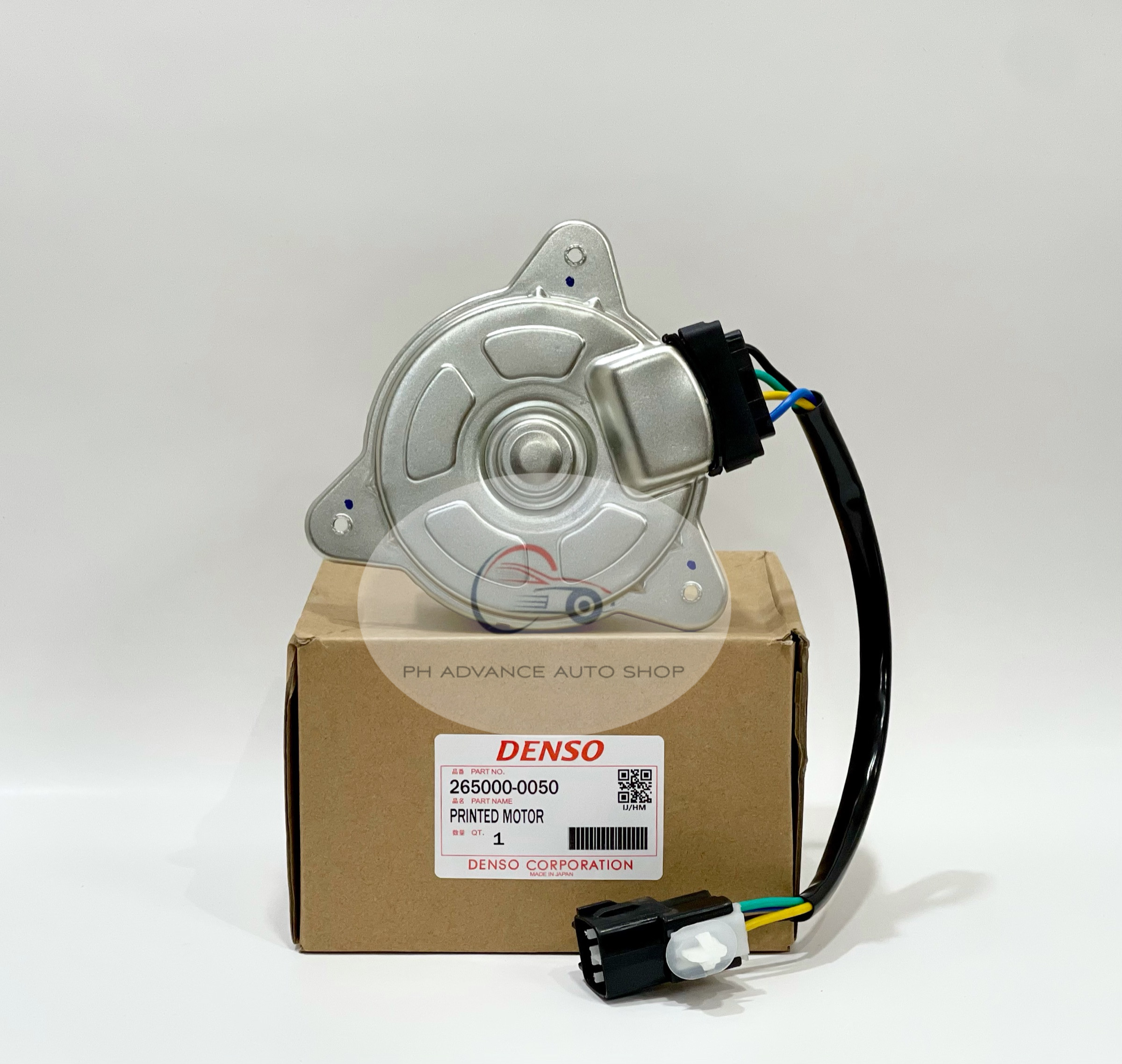 Suzuki Ertiga Fan Motor Radiator / Condenser 265000-0050 NEW MODEL ...