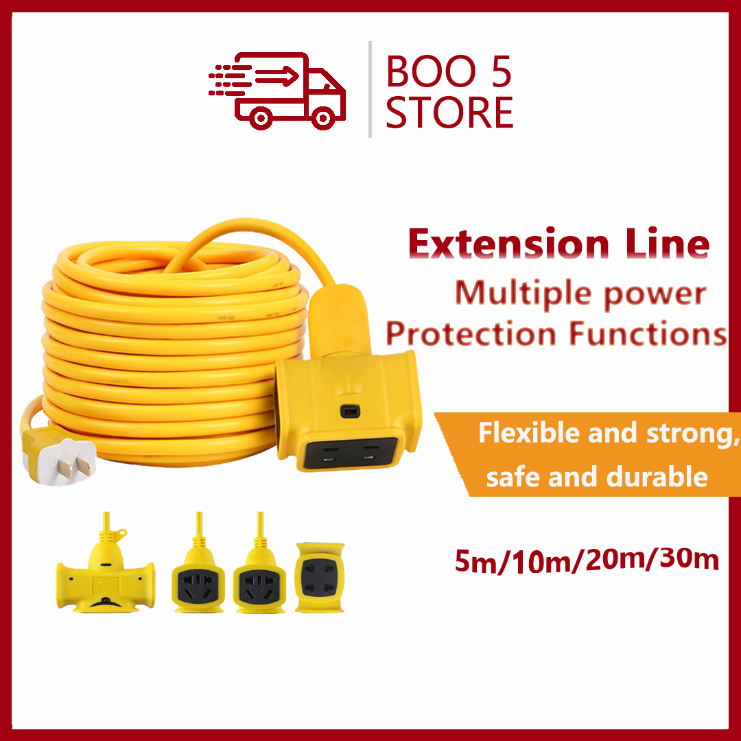 5M-30M electric vehicle electric extension line socket , flame ...