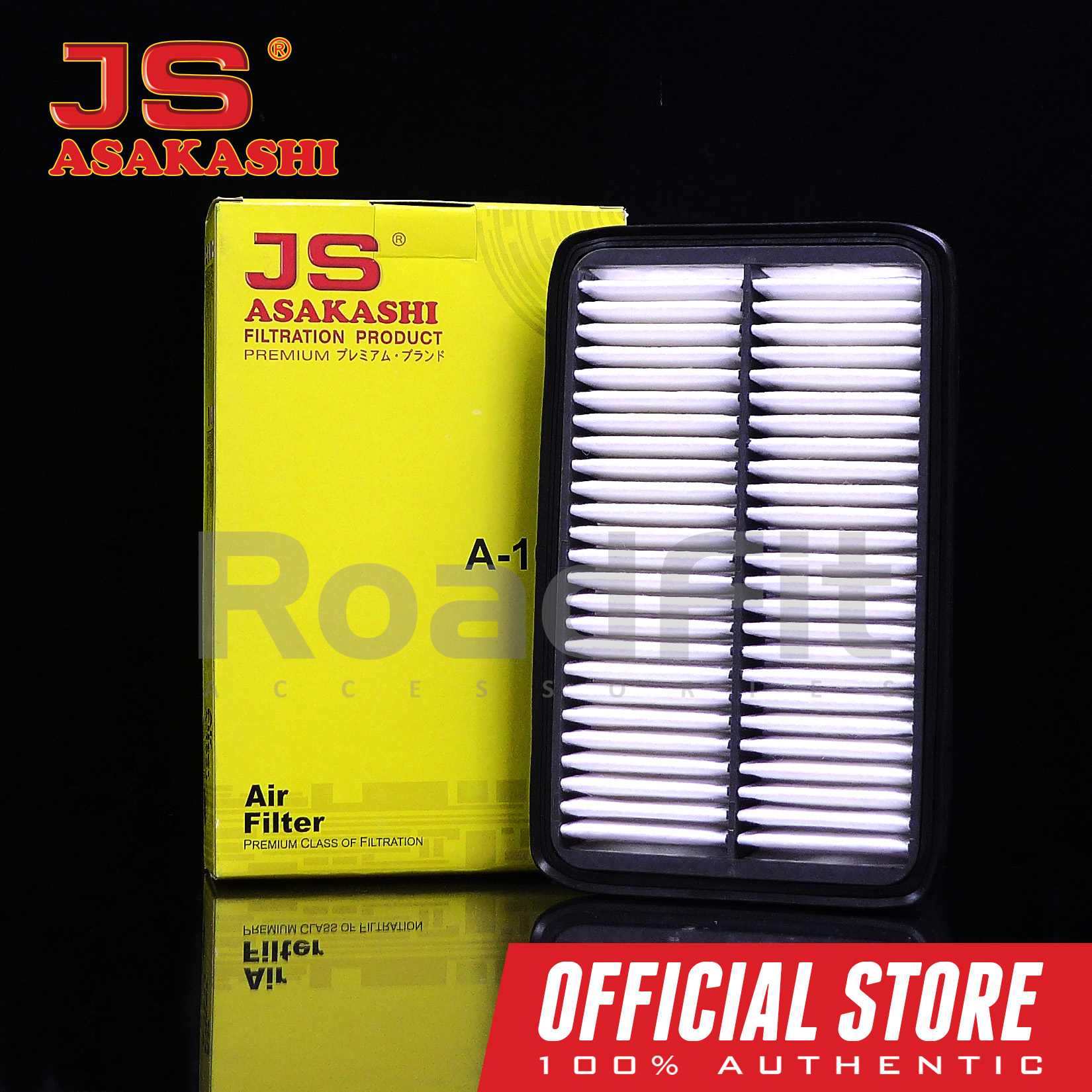 JS Air Filter A162J for Toyota 4A-GE/5A-FE, Corolla 1.8 DX Dsl, Corona ...
