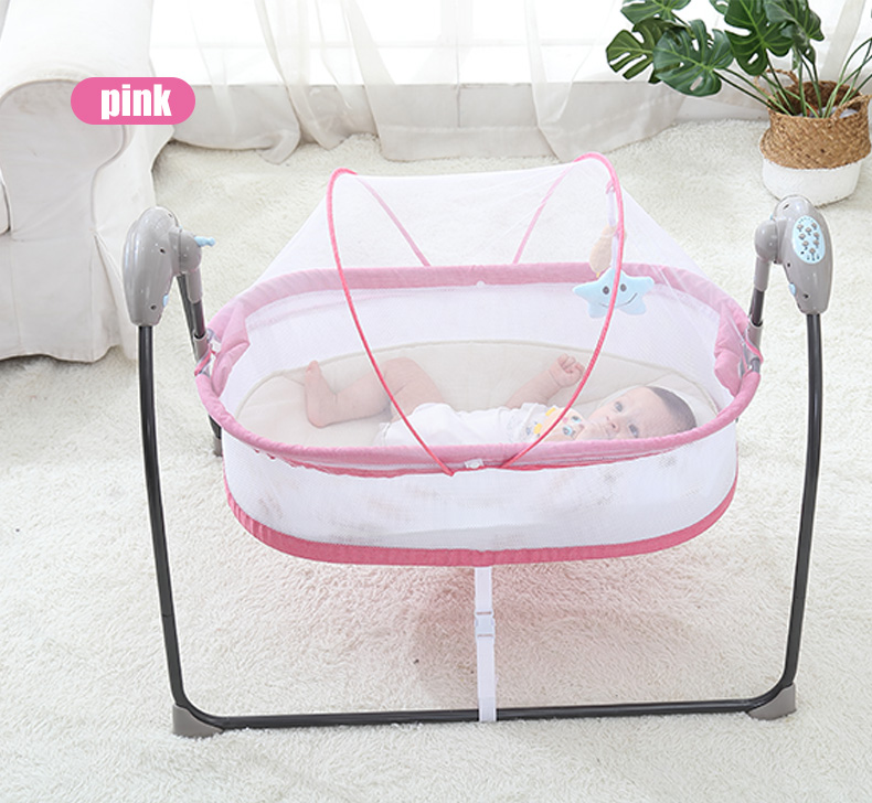 KIDONE Baby Swing Rocker Cradle Electric Rocking Chair Chairs Infant To ...