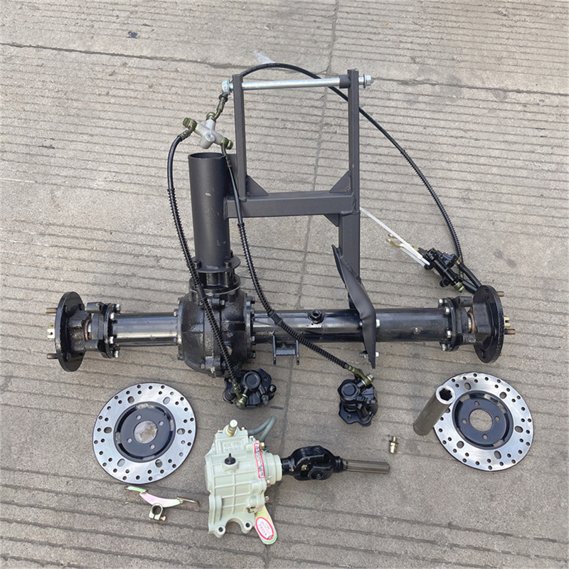 Rear axle of three wheeled motorbike/three wheeled cart/tricycle ...