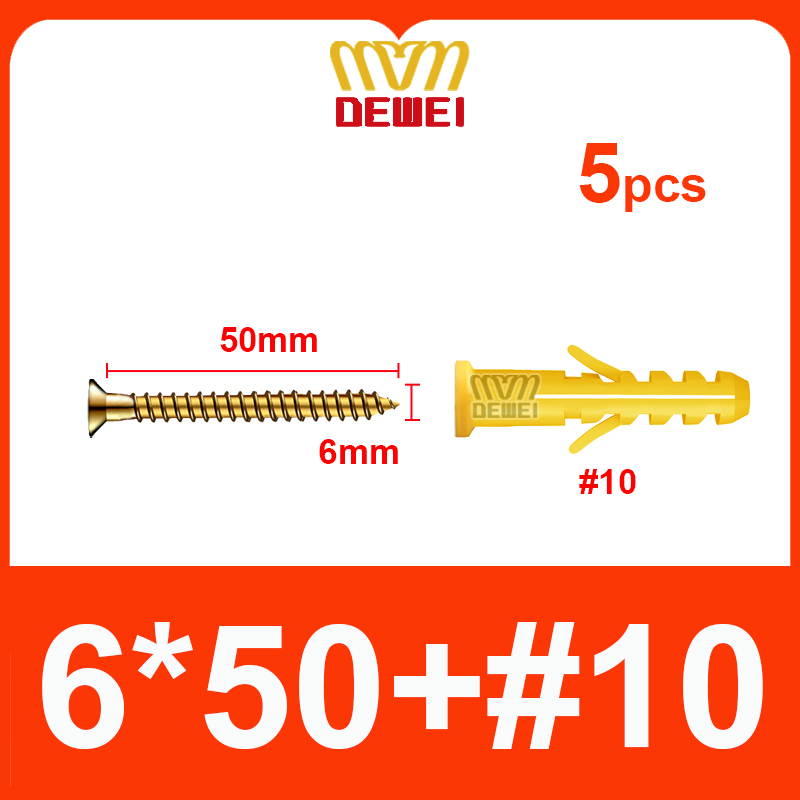 PVC Tox Plug Plastic Anchor Wall plastic tox #4 #5 #6 #10 #12 TINGI BOX ...