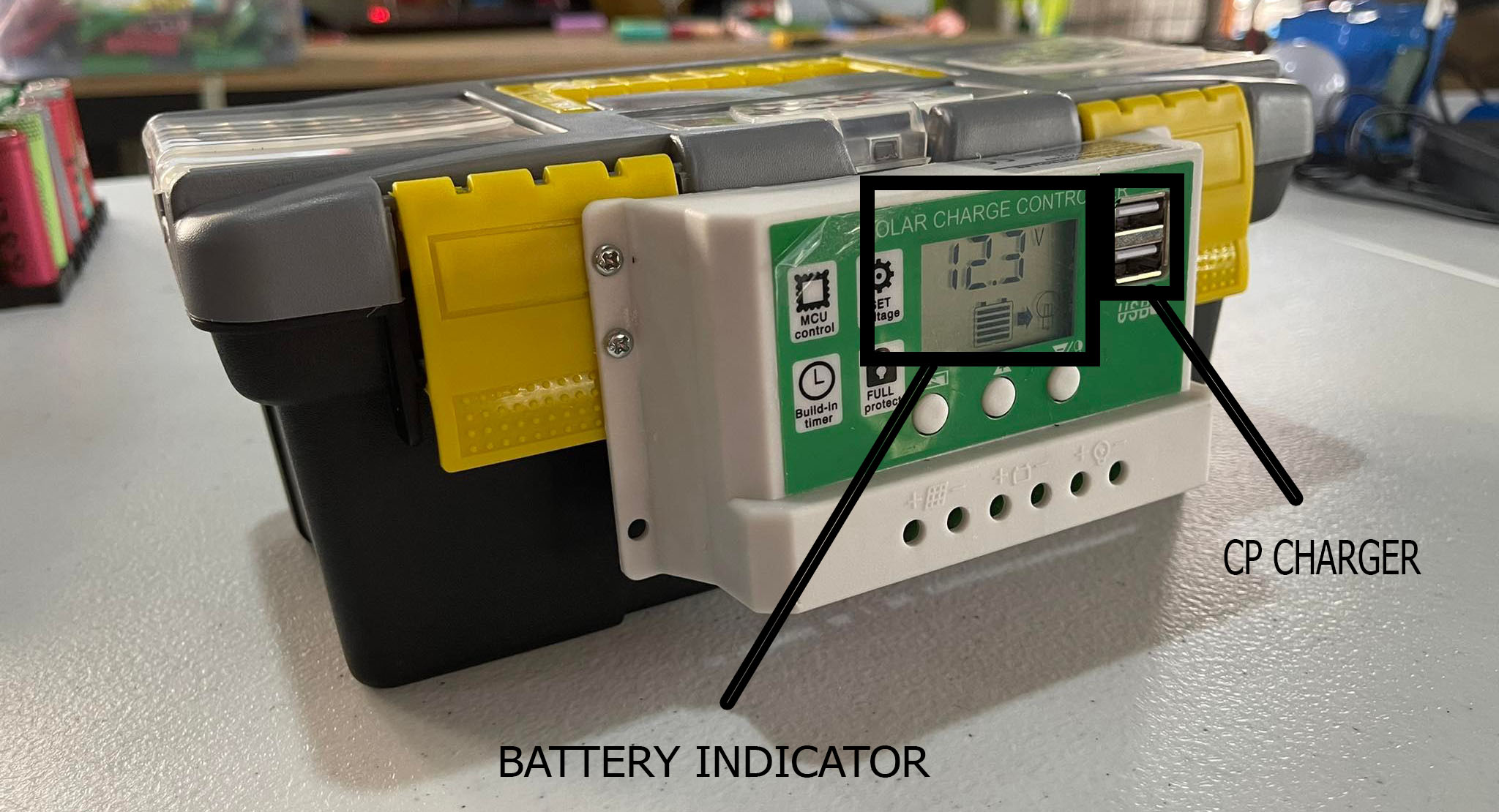 Emergency 12v power bank tool box type portable generator | Lazada PH