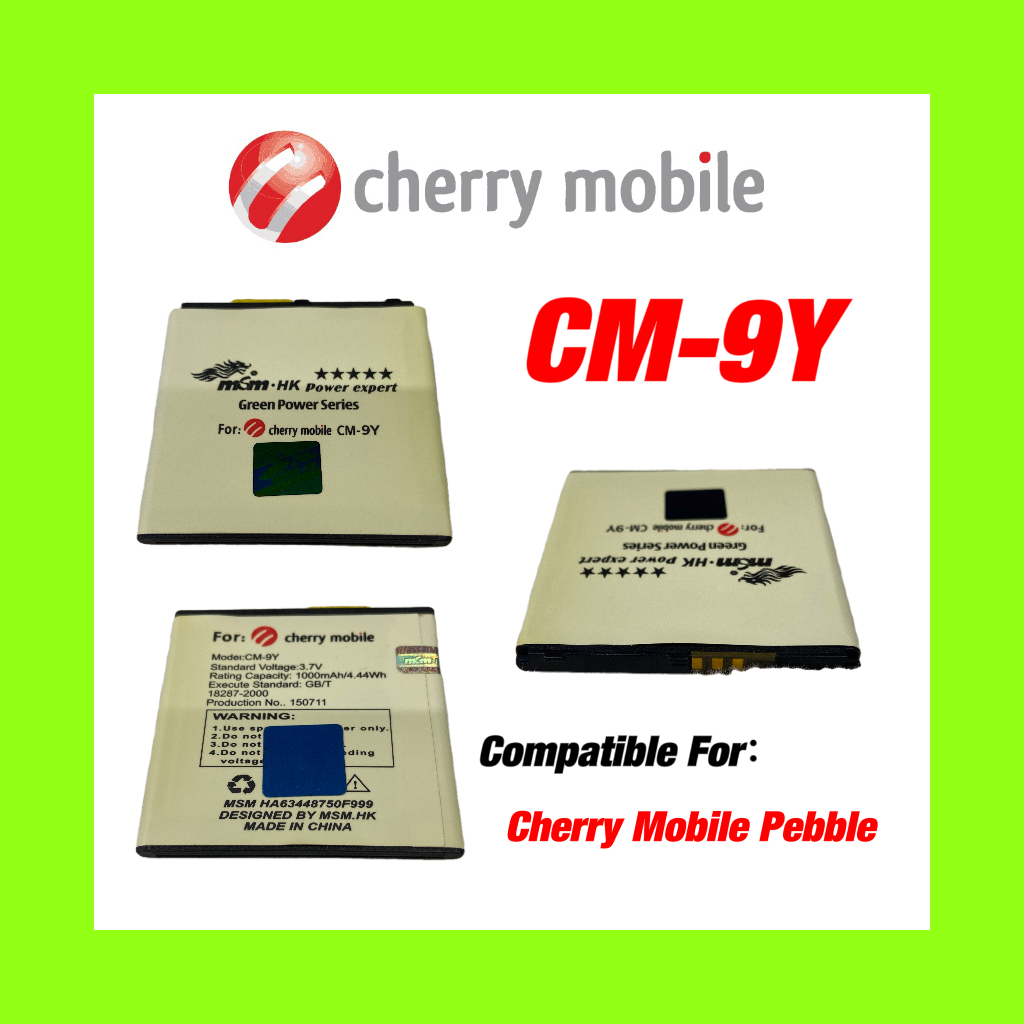 Cherry Mobile CM 9A 9B 9C 9J 9N 9R 9T 9U 9V 9Y Battery High Quality ...