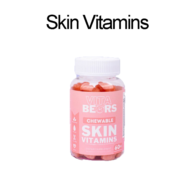 Vitabears Fat Buster, Detox, Flawless Glow, Super-C Booster, Skin, Hair ...