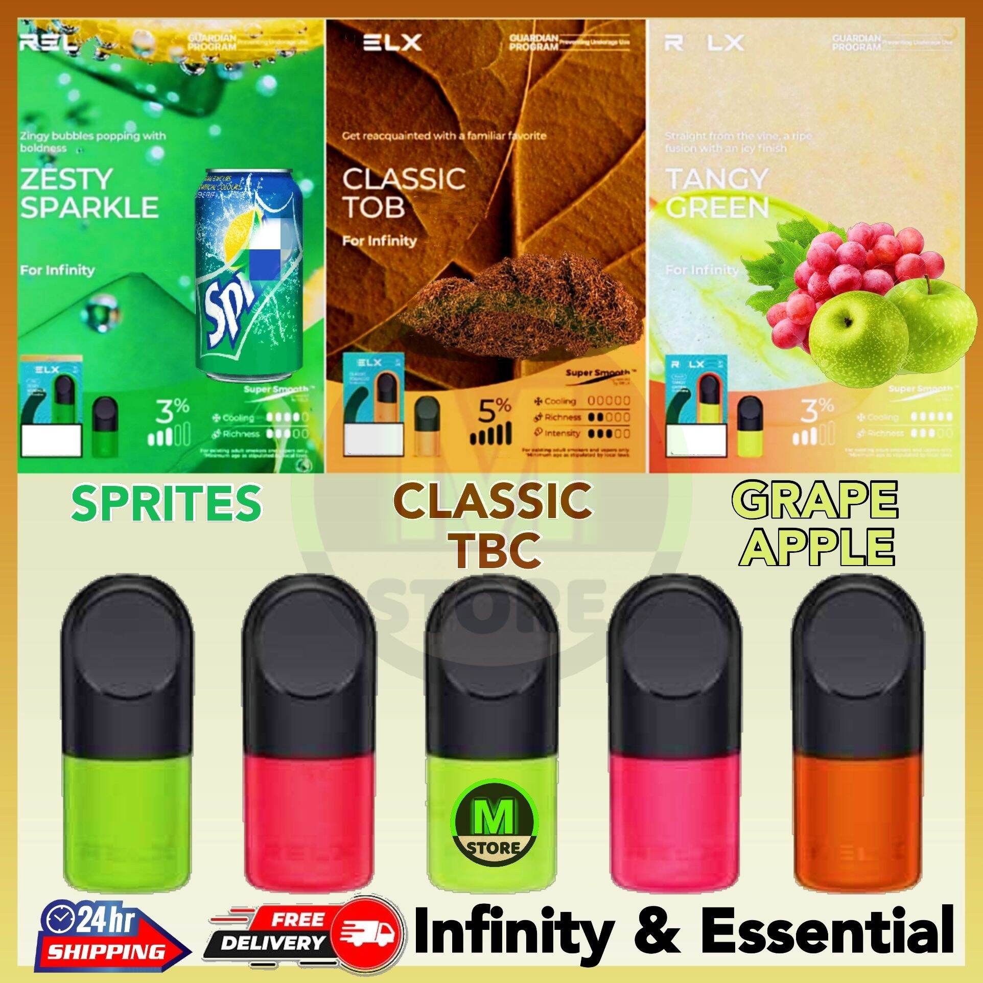 Original System pods 1 piece inner best selling authentic fruit flavor ...