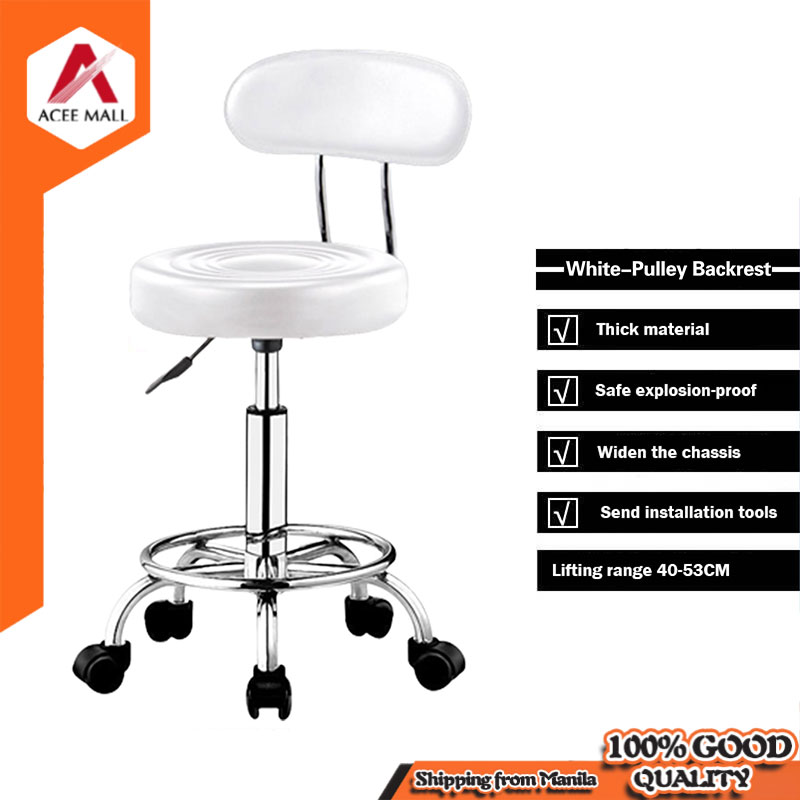Hydraulic Stool Chair Round Adjustable Stool For Office & SPA Stylist ...