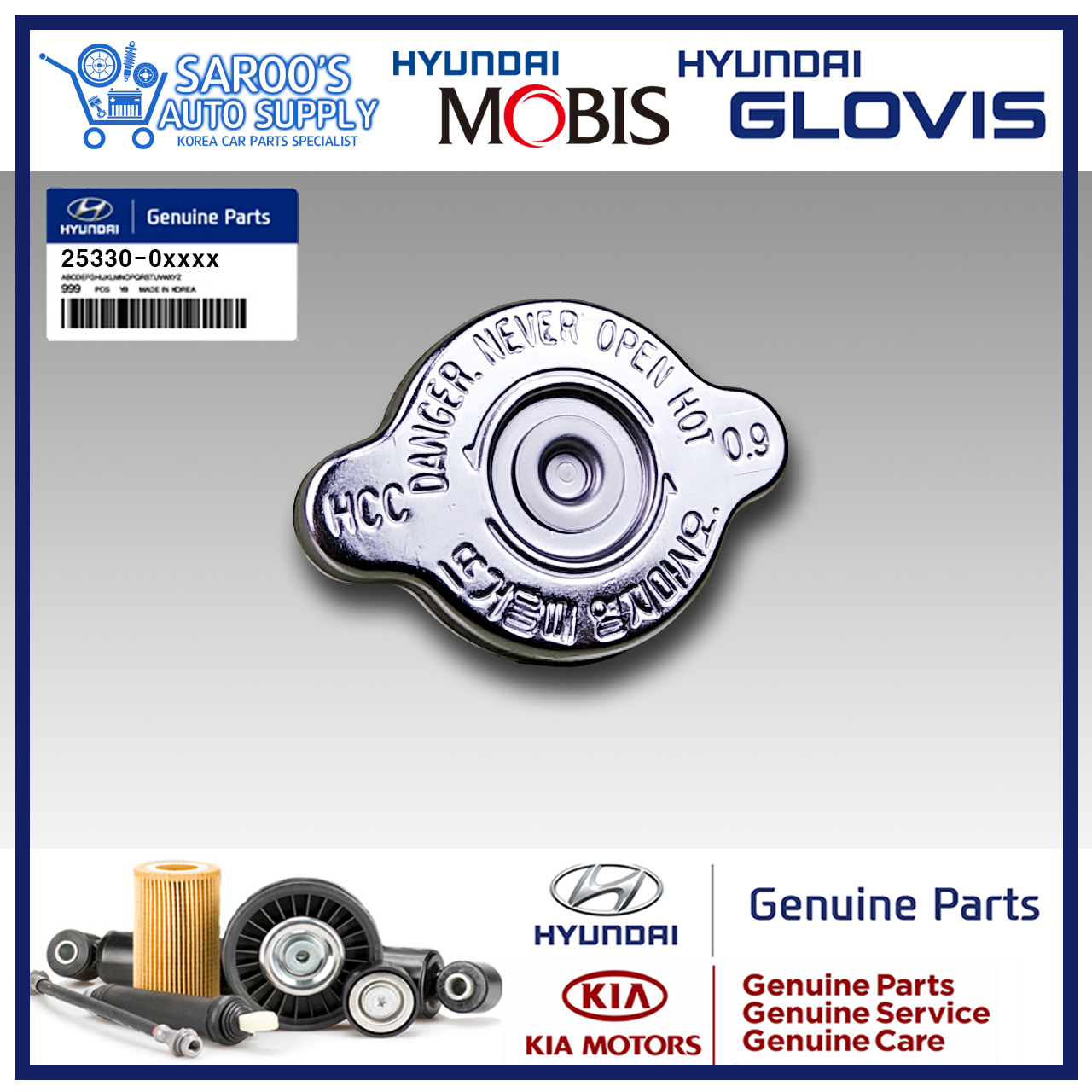 [Genuine] Radiator Cap 0.9 For Hyundai , Kia Car , Original Parts ...