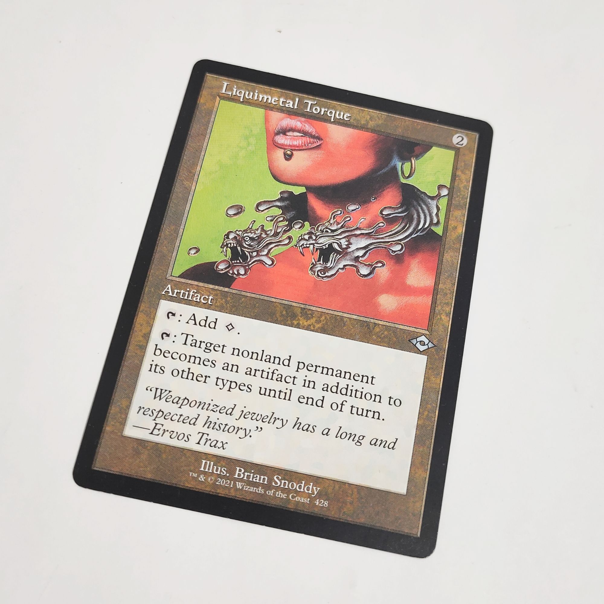 MTG Card LIQUIMETAL TORQUE Magic the Gathering Trading Card Game ...