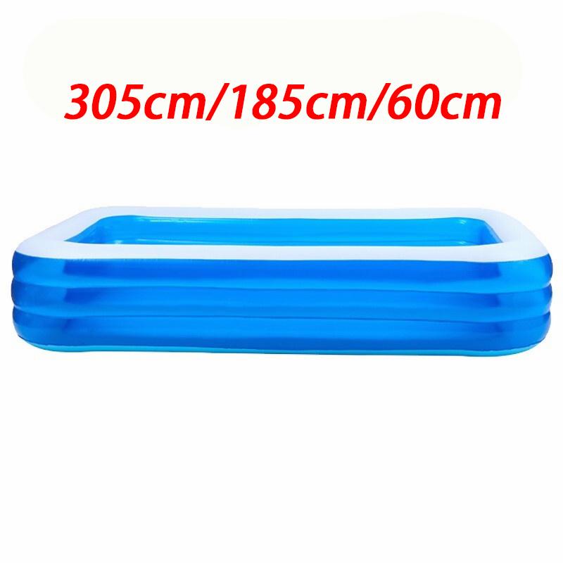Inflatable Swimming Pool Family Multi-Sized Inflatable Pools Thickened ...