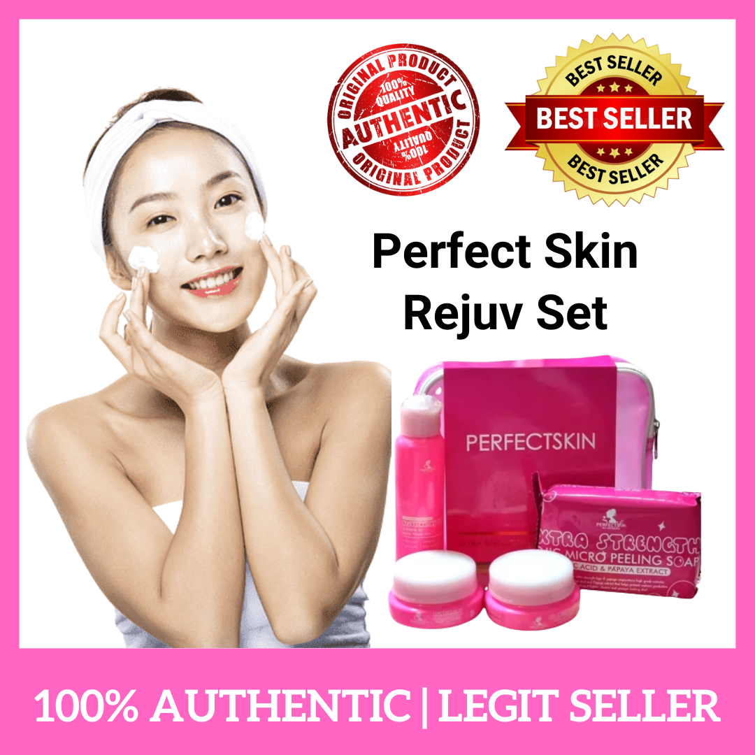 ORIGINAL Perfect Skin Rejuvenating Set whitening set ( toner , kojic ...
