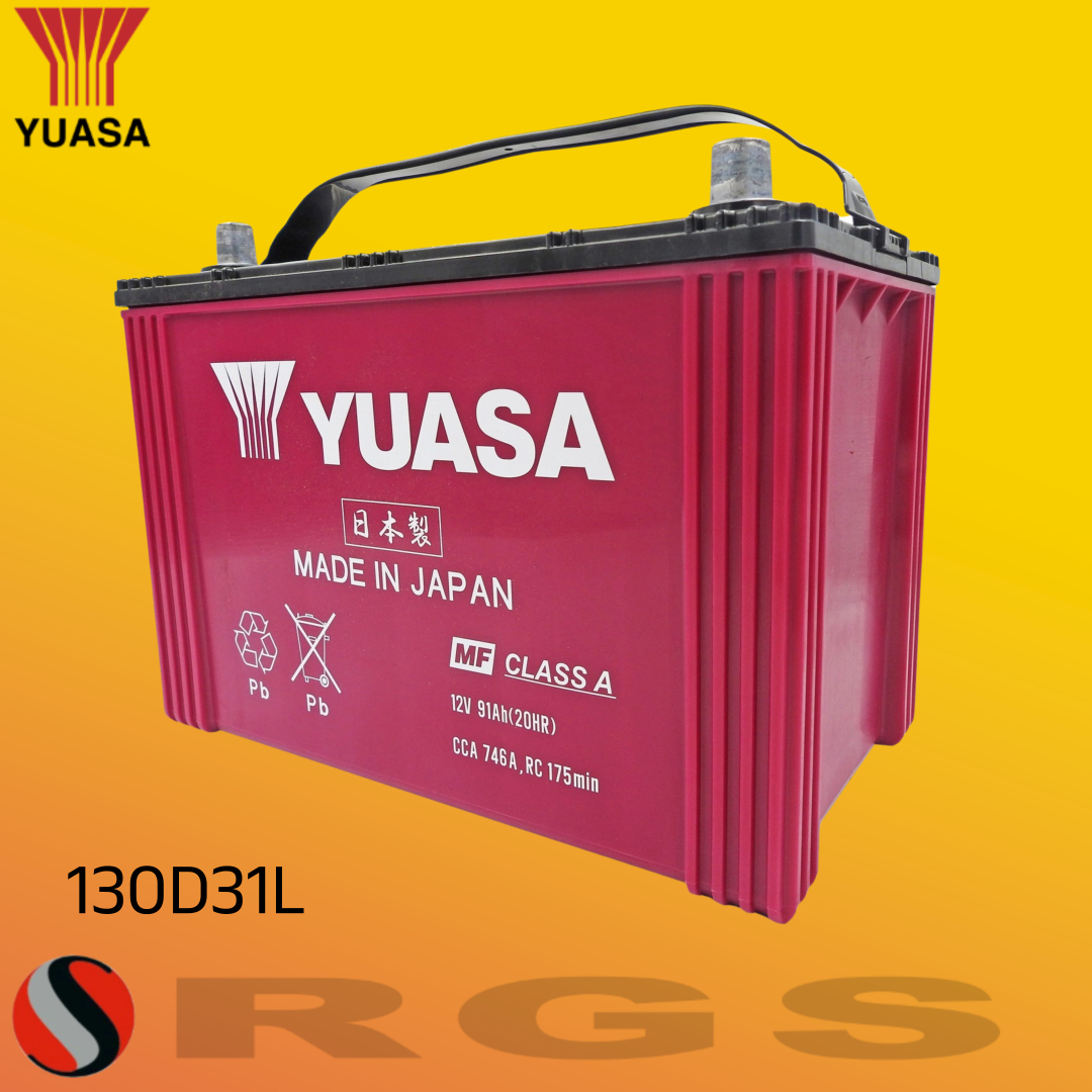 YUASA 3SM AUTOMOTIVE BATTERY 130D31L/R Maintenance Free | Lazada PH