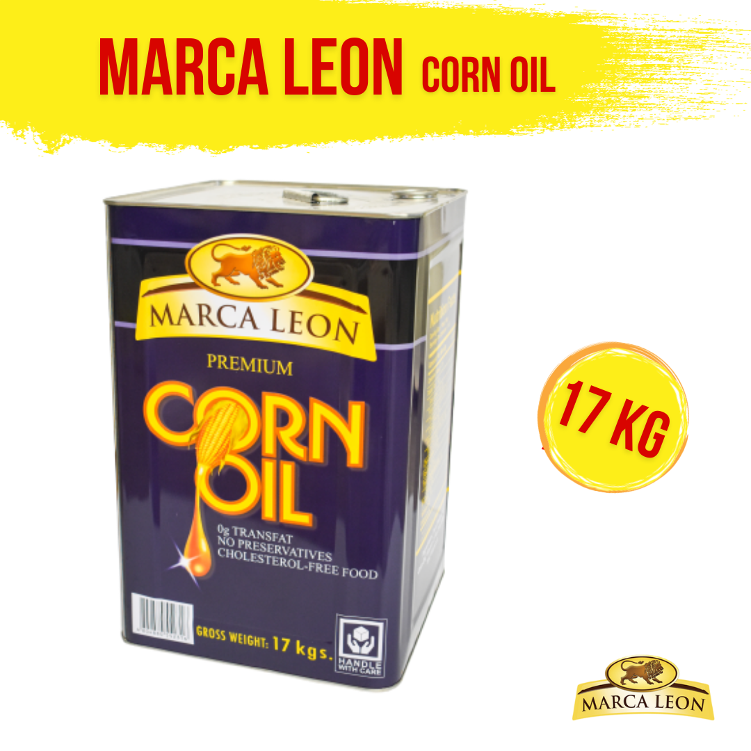 Marca Leon Corn Oil 17KG Tin Can | Lazada PH