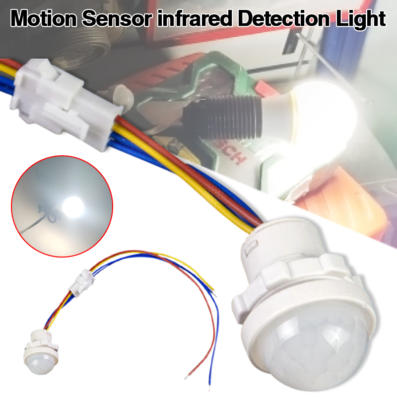 Smart Switch Closet PIR Sensor Detector 110V 220V LED PIR Infrared ...