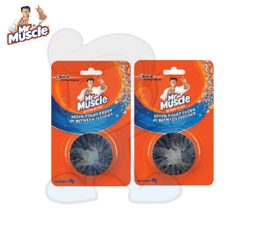 SCJ Mr Muscle In Tank Block (2 x 40 g) | Lazada PH