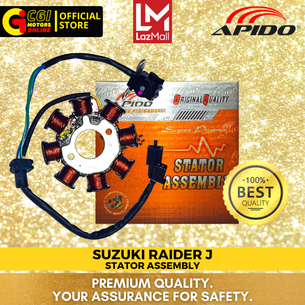 APIDO Stator Assembly for Suzuki Raider j | Lazada PH