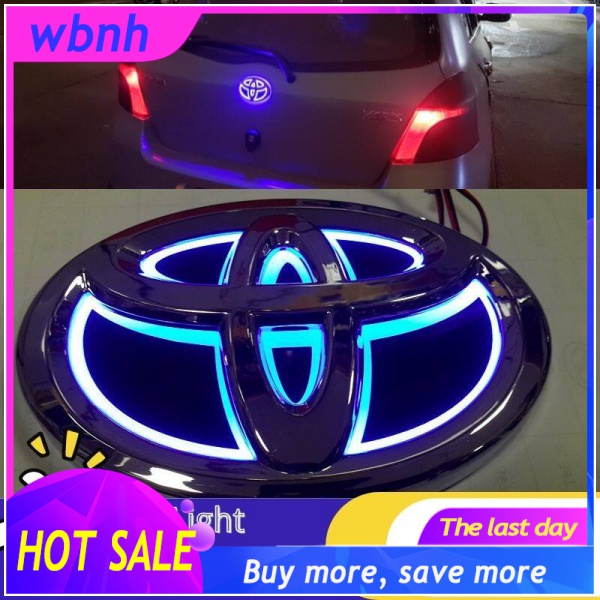 【Hot】16x11CM 5D LED Car Decal Rear Logo Light Badge Lamp Emblem Sticker ...