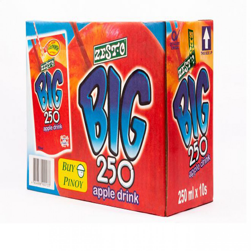 Big 250 Apple Juice Drink 250mlx10 | Lazada PH