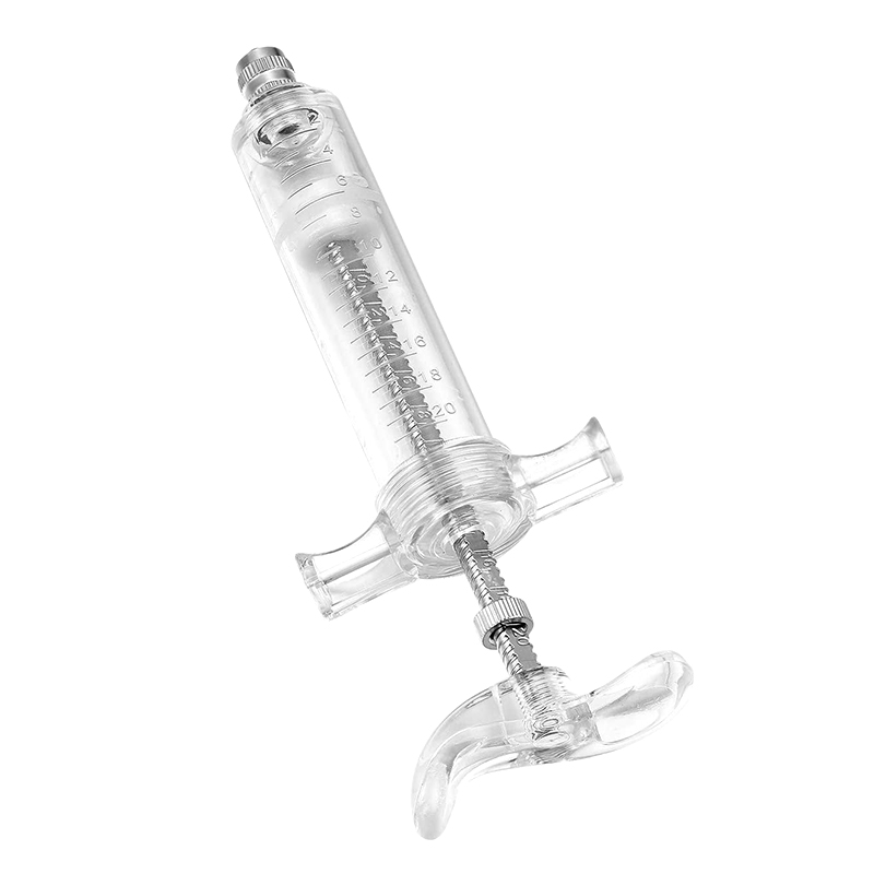 Pet Bird Parrot Feeder Injection Fiberglass Syringe with Curved Tube ...