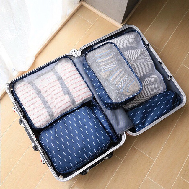 6in1 Travel Luggage Bag Clothes Organizer 6 in 1 | Lazada PH