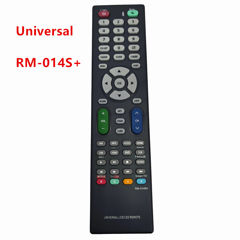 Universal RM-014S+ Smart TV Remote Control LCD LED Television Controller Switch for Household ...
