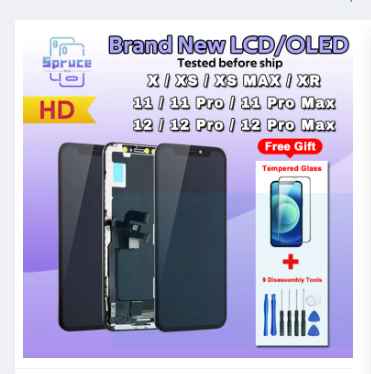Iphone 12 Pro Max GX/ 12 Pro/ 12 Pro GX/ 13 Incell/ 13 GX LCD Display ...