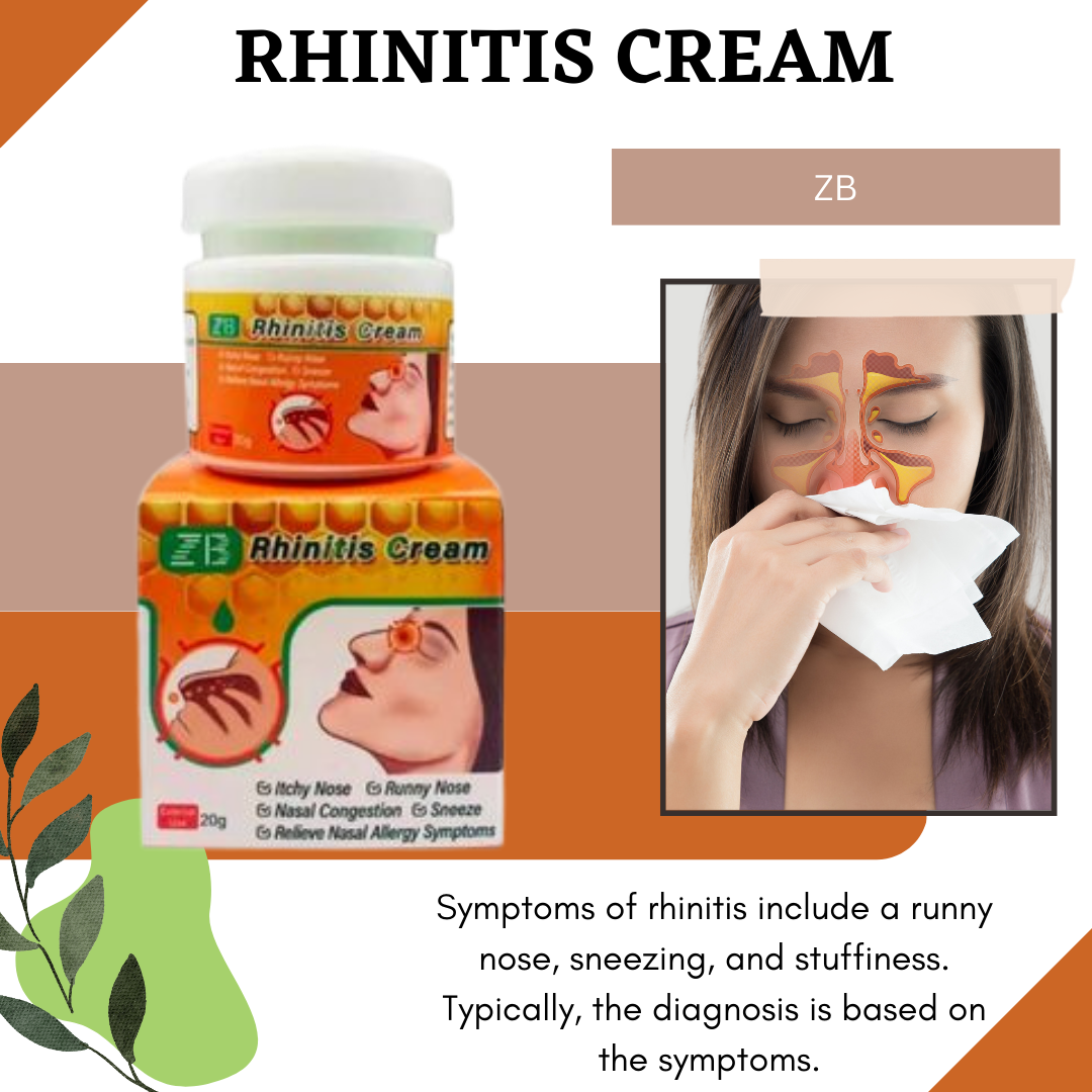 EFFECTIVE Rhinitis Cream Treatment Acute Chronic Allergic Rhinitis ...