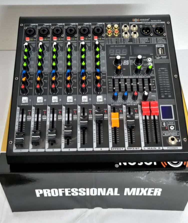 Joson Spider Professional Mixer (6 Channel) | Lazada PH