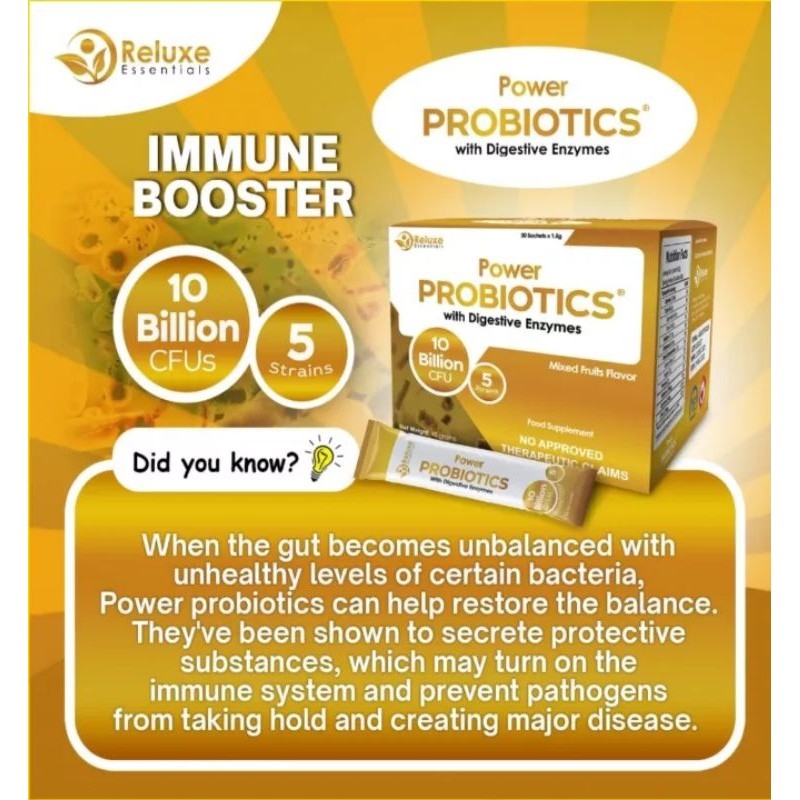 Power Probiotics with Digestive Enzymes - For Digestive Balance Gut ...