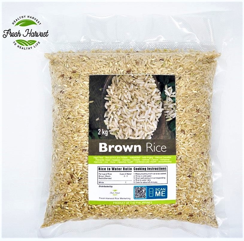 Fresh Harvest Premium Dinurado Brown Rice (1kg 2kg 4kg 10kg) | Lazada PH