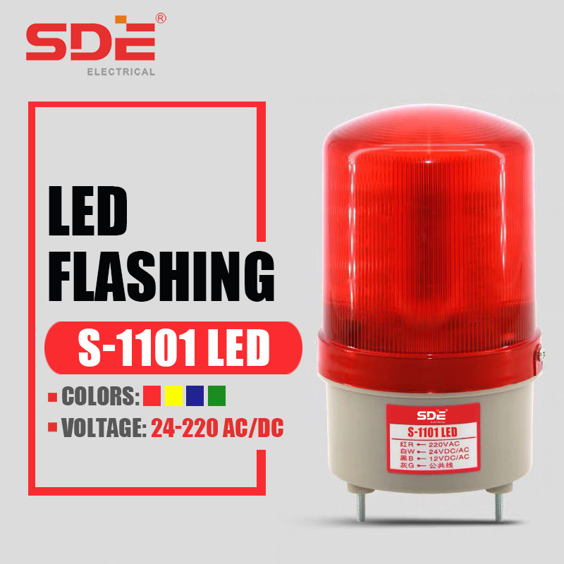 SDE LED FLASHING+ALARM >>LED WARNING LIGHT