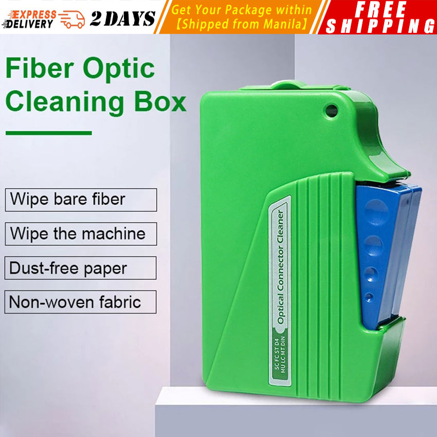 Optical Fiber Connector Cleaner KCC-55 Fiber Conector Cleaning Box ...