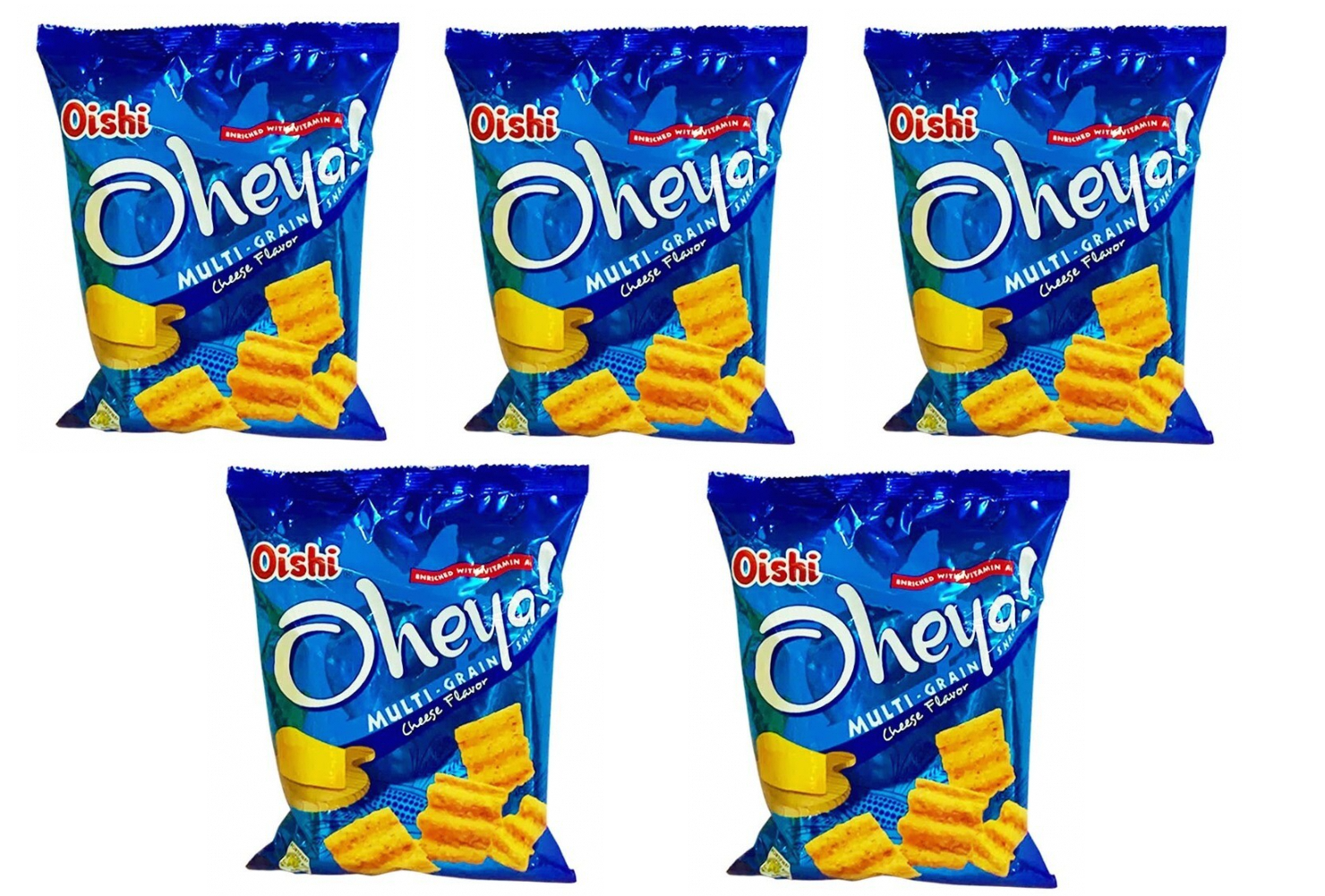 Oishi Oheya Multi Grain Cheese 100G - Pack of 5 | Lazada PH