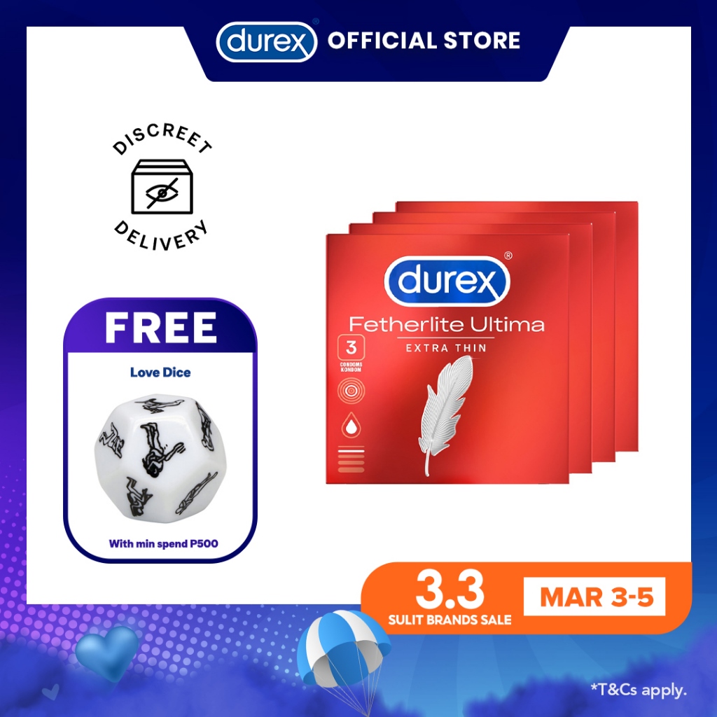 Durex Fetherlite Ultima Condoms 3s (x4) | Lazada PH