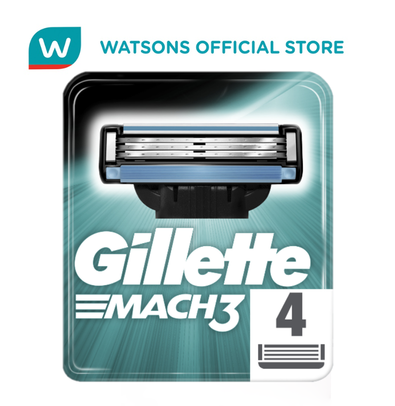 GILLETTE Mach 3 Refill 4s | Lazada PH