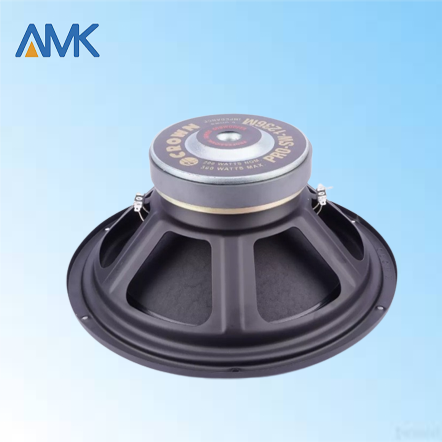 Original Crown PRO-SW-1236M 360W 8 Ohms 12 inches Dual Professional ...