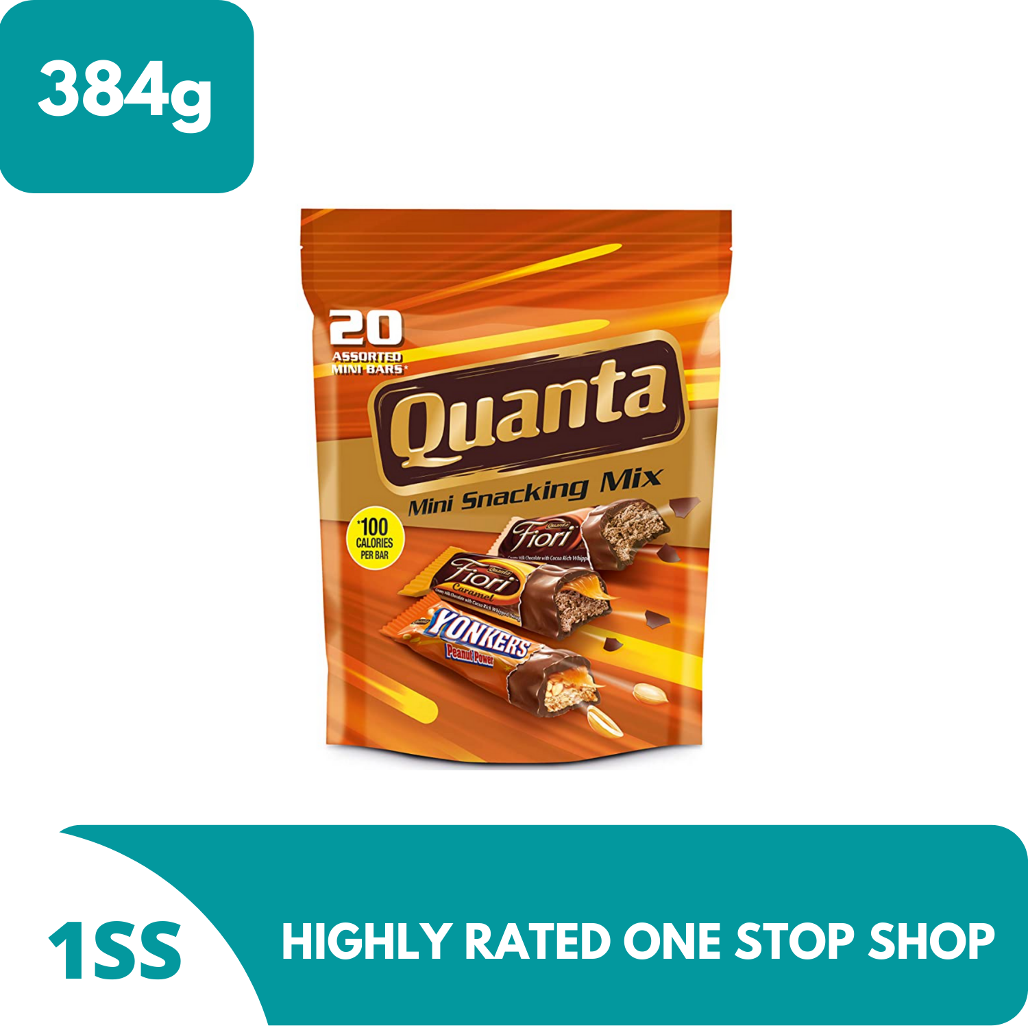 Quanta Mini Snacking Mix Chocolate Bar, 384g | Lazada PH