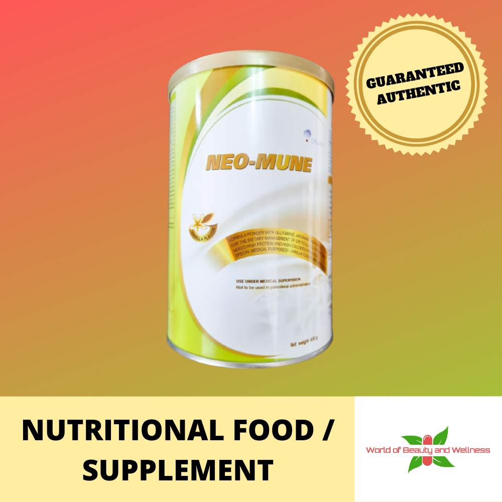 NeoMune / Neo-Mune Vanilla Flavor (400g or 1 can) | Lazada PH