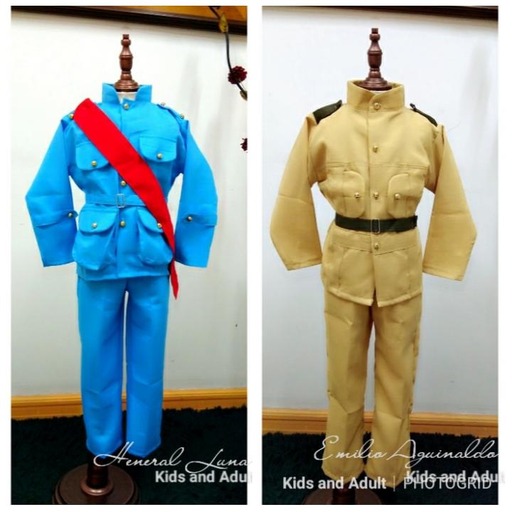 HENERAL LUNA and EMILIO AGUINALDO COSTUME FOR KIDS | Lazada PH