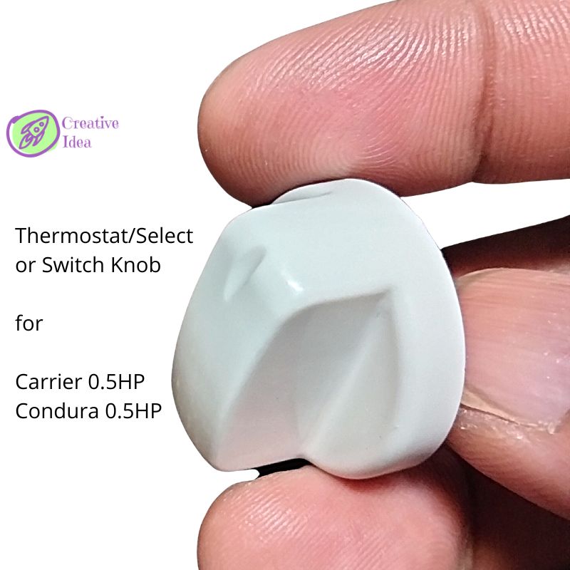 Thermostat Knob - White Switch Knob For Aircon Unit/ Window Type/ Floor ...