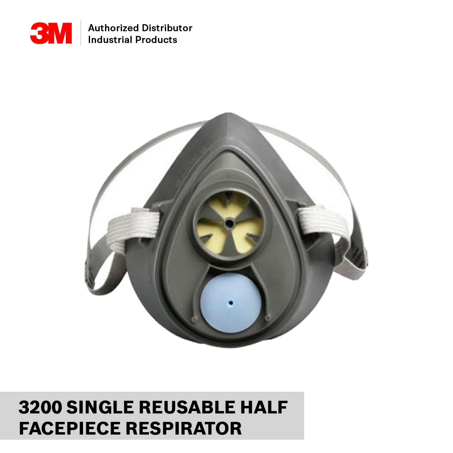 3M 3200 SINGLE CARTRIDGE HALF FACE RESPIRATOR | Lazada PH