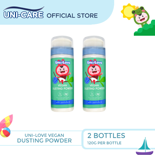 UniLove Vegan Baby Dusting Powder 120g Pack of 2 | Lazada PH