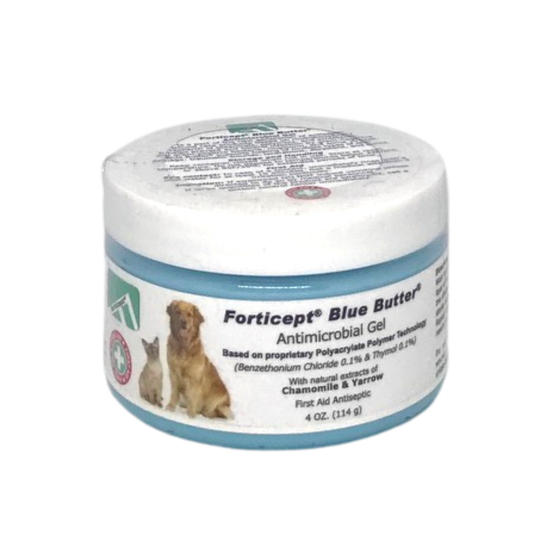 Forticept Blue Butter Antimicrobial Gel First Aid Antiseptic 4 Oz ...