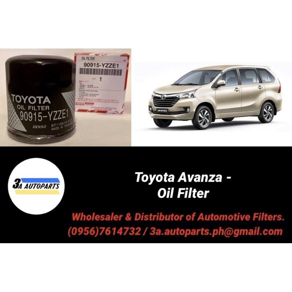 Toyota Avanza Oil Filter | Lazada PH