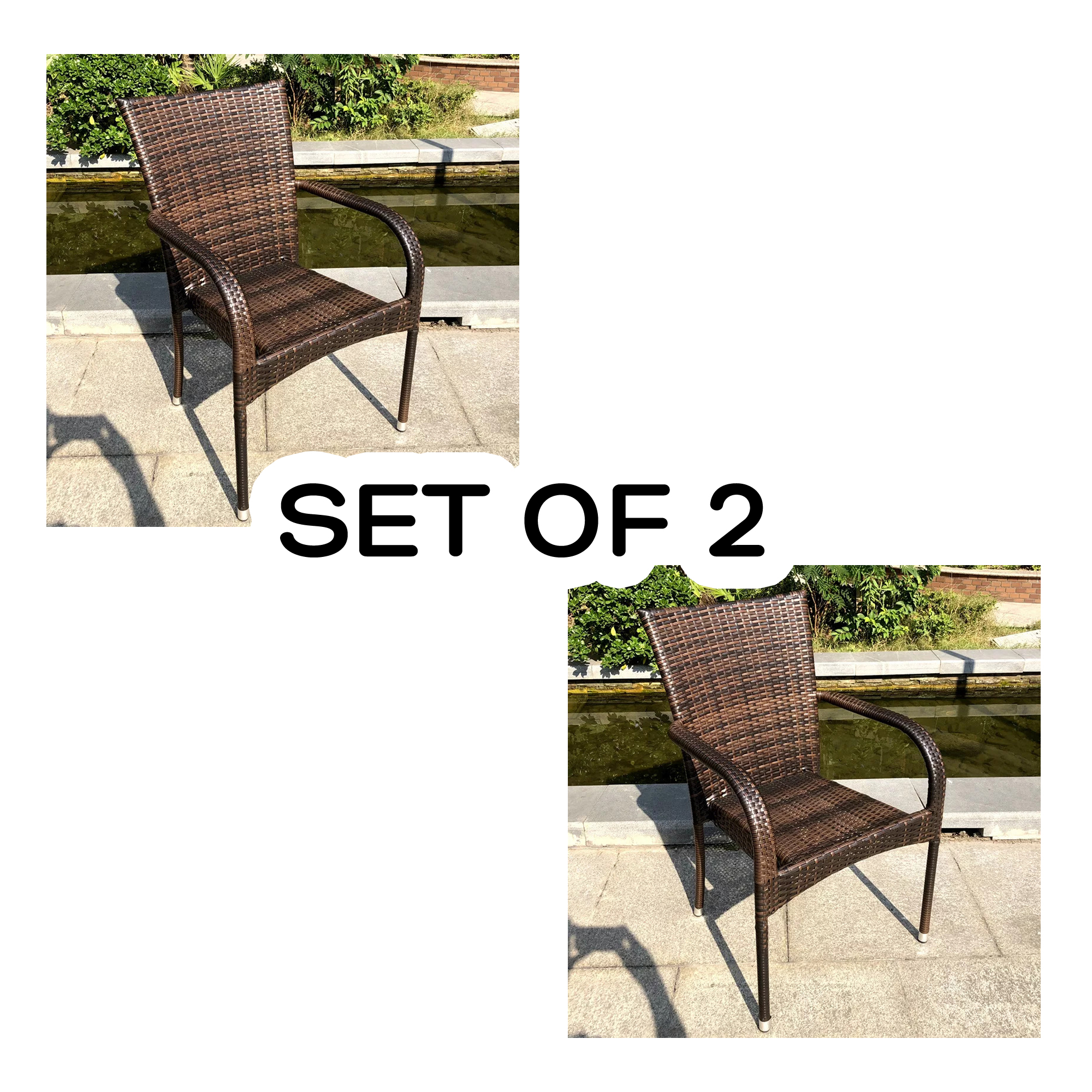 KRUZO BERKELEY Rattan Chairs and Tables | Lazada PH