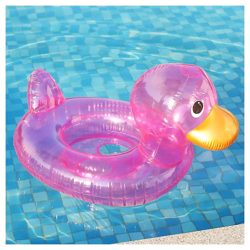 Transparent Inflatable Duck Shaped Water Swimming Inflatable Summer ...