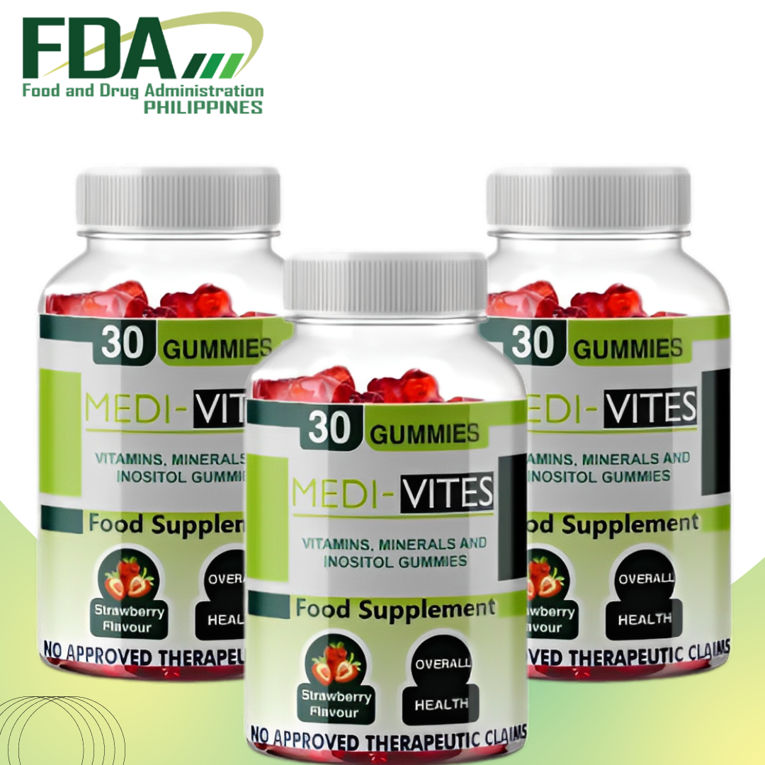 Buy 2 Take 1 Medi-vites Vitamins Minerals and Inositol Gummies ...